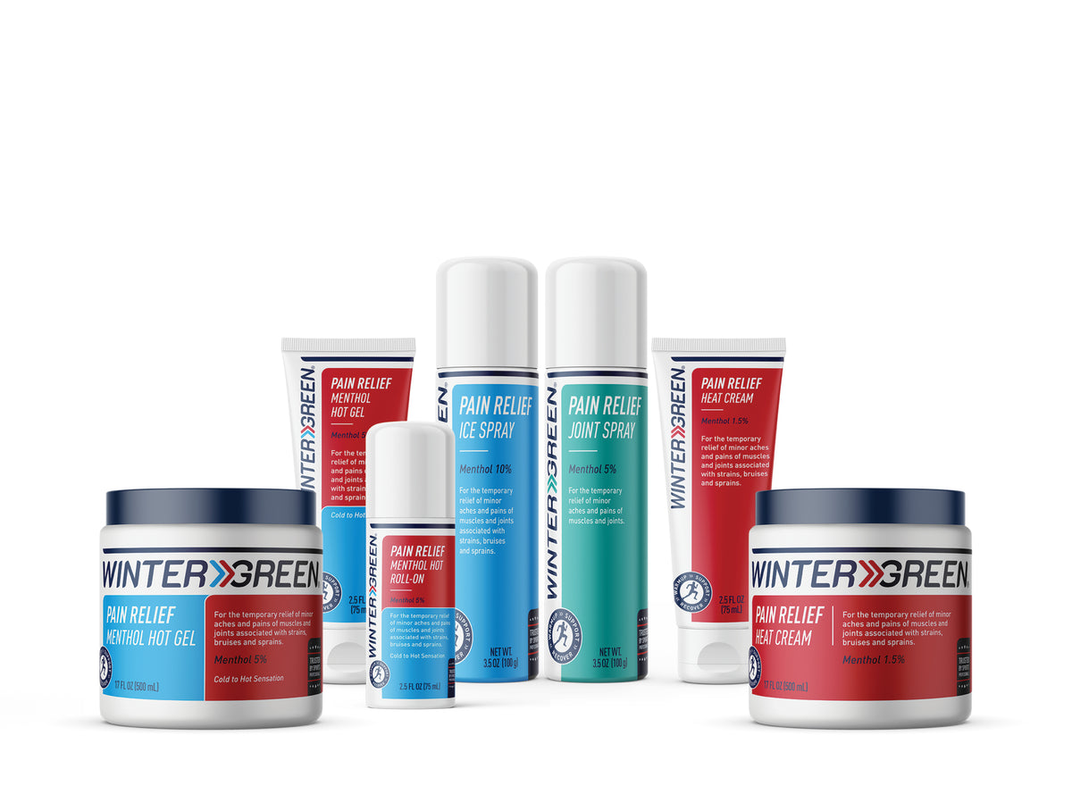 Topical Analgesic Products for Warmup Support & Recovery | Wintergreen