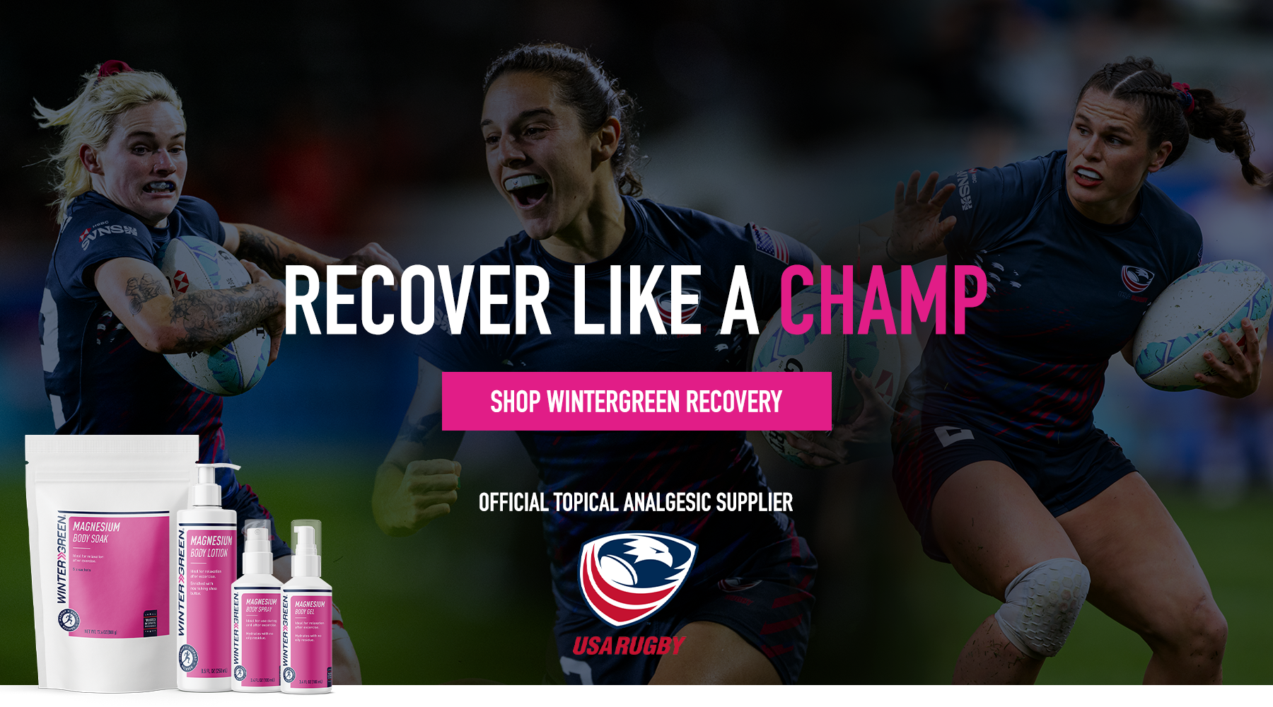 Topical Analgesic Products for Warmup Support & Recovery | Wintergreen